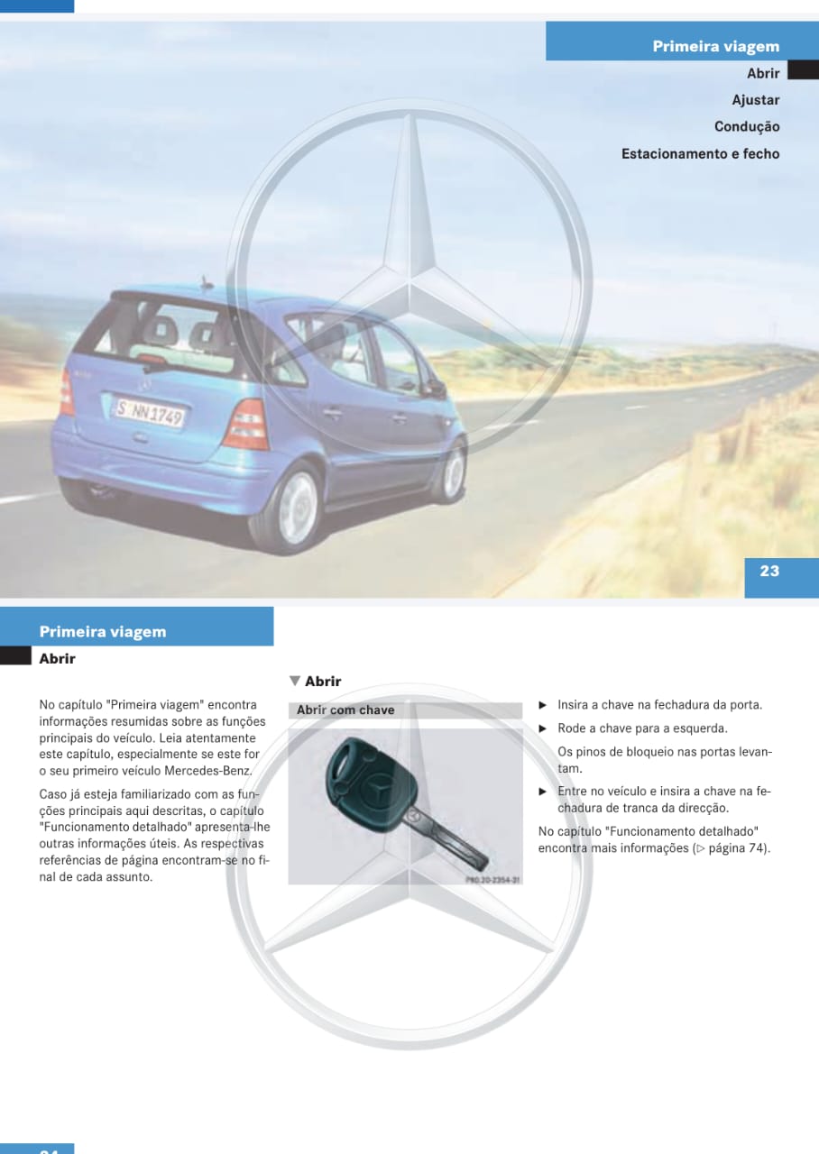 Ebook Manual Mercedes Classe A 160 - 190 - Roni da silva | Hotmart