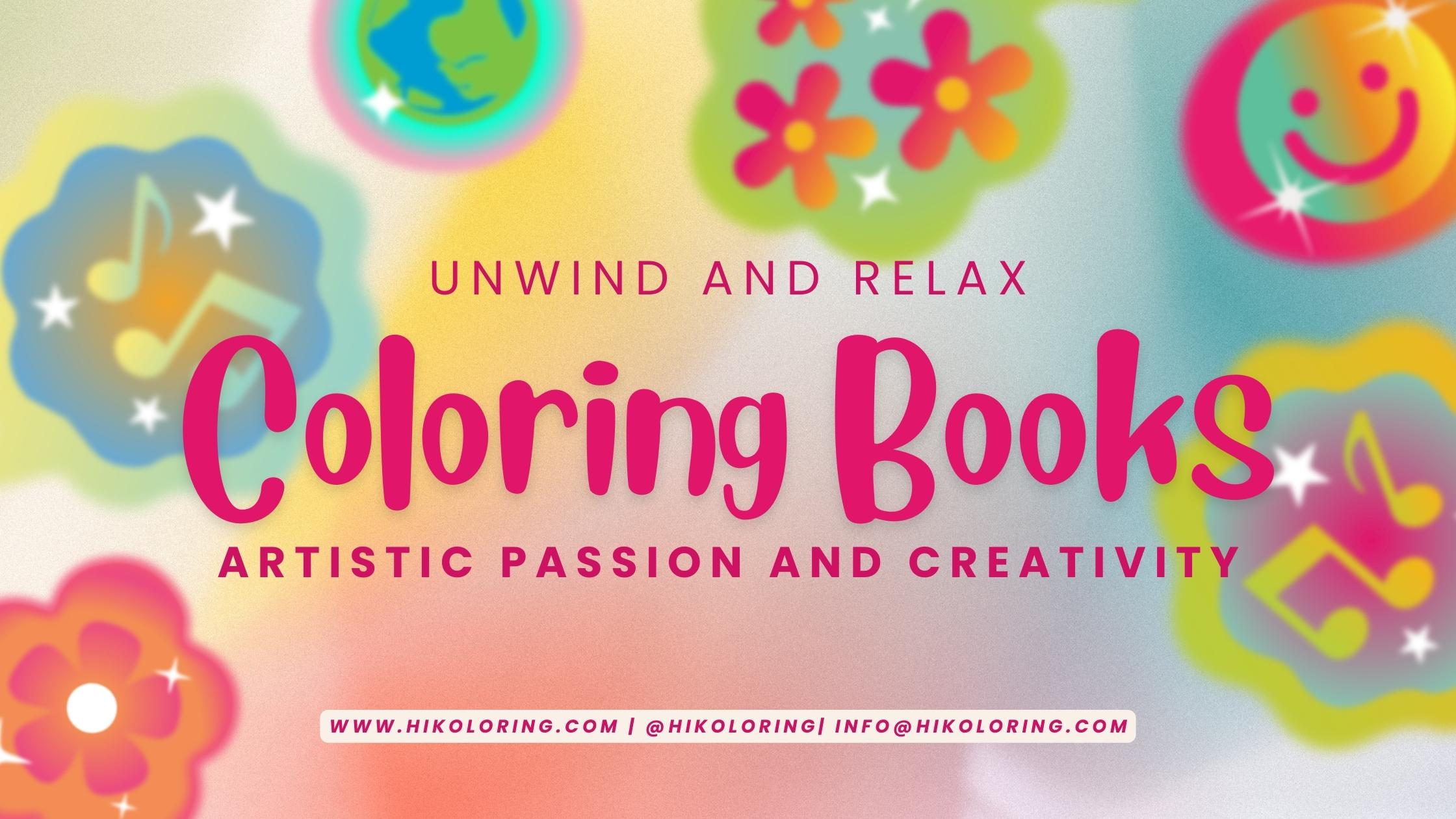 9 Adult Coloring Books Bundle - HiKoloring | Hotmart