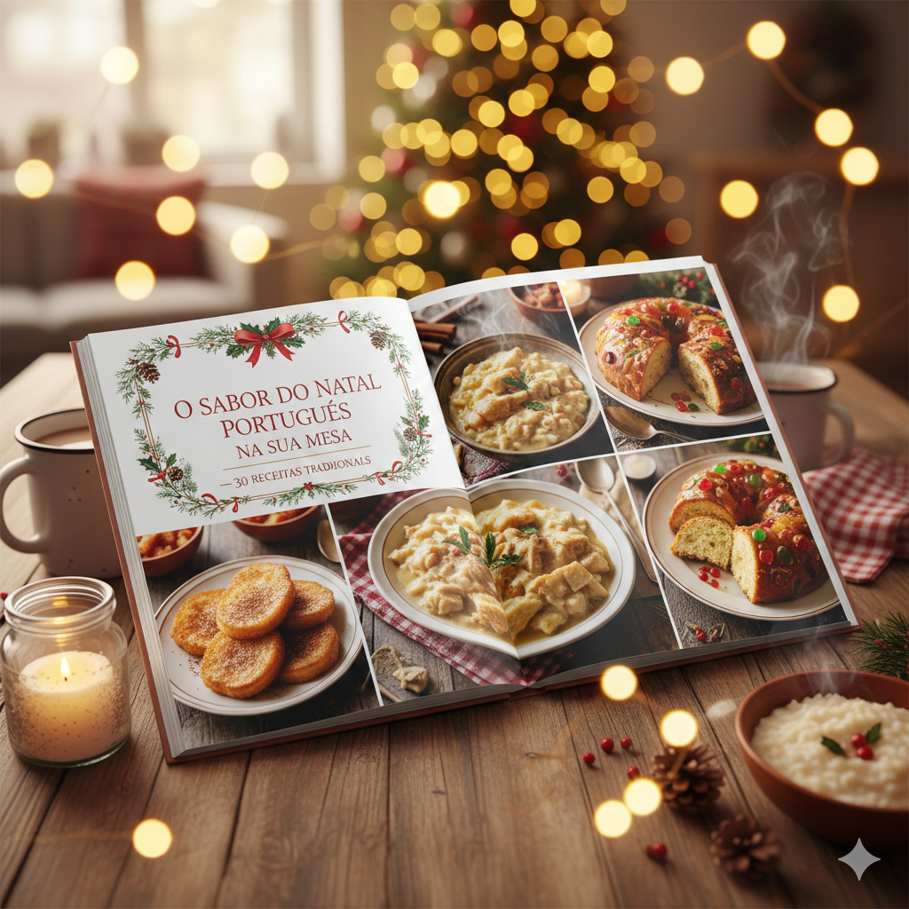 O Sabor do Natal Português: 30 Receitas Tradicionais | Hotmart