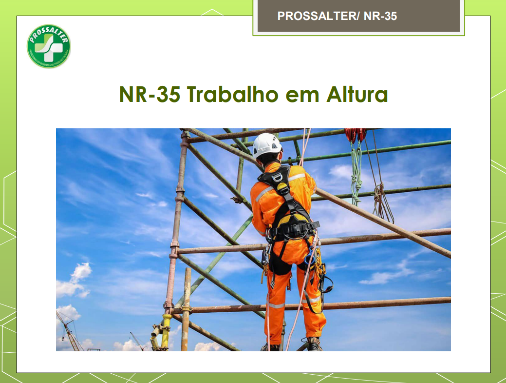 Treinamento NR 35 Trabalho em Altura