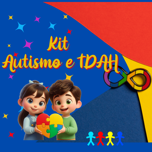 COMBO KIT PEDAGOGICOS - AUTISMO E TDAH - Eliane dos Santos Moraes