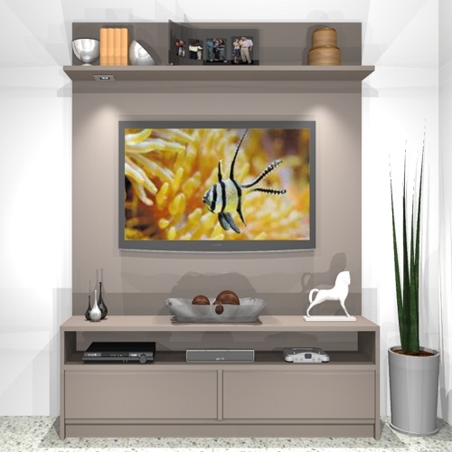 PROJETO E PLANO DE CORTE RACK COM PAINEL DE TV - Sula Maciel | Ho...