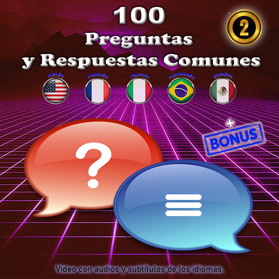 100 Preguntas y Respuestas Comunes - Parte 2 - Vick Linguist | Hotmart
