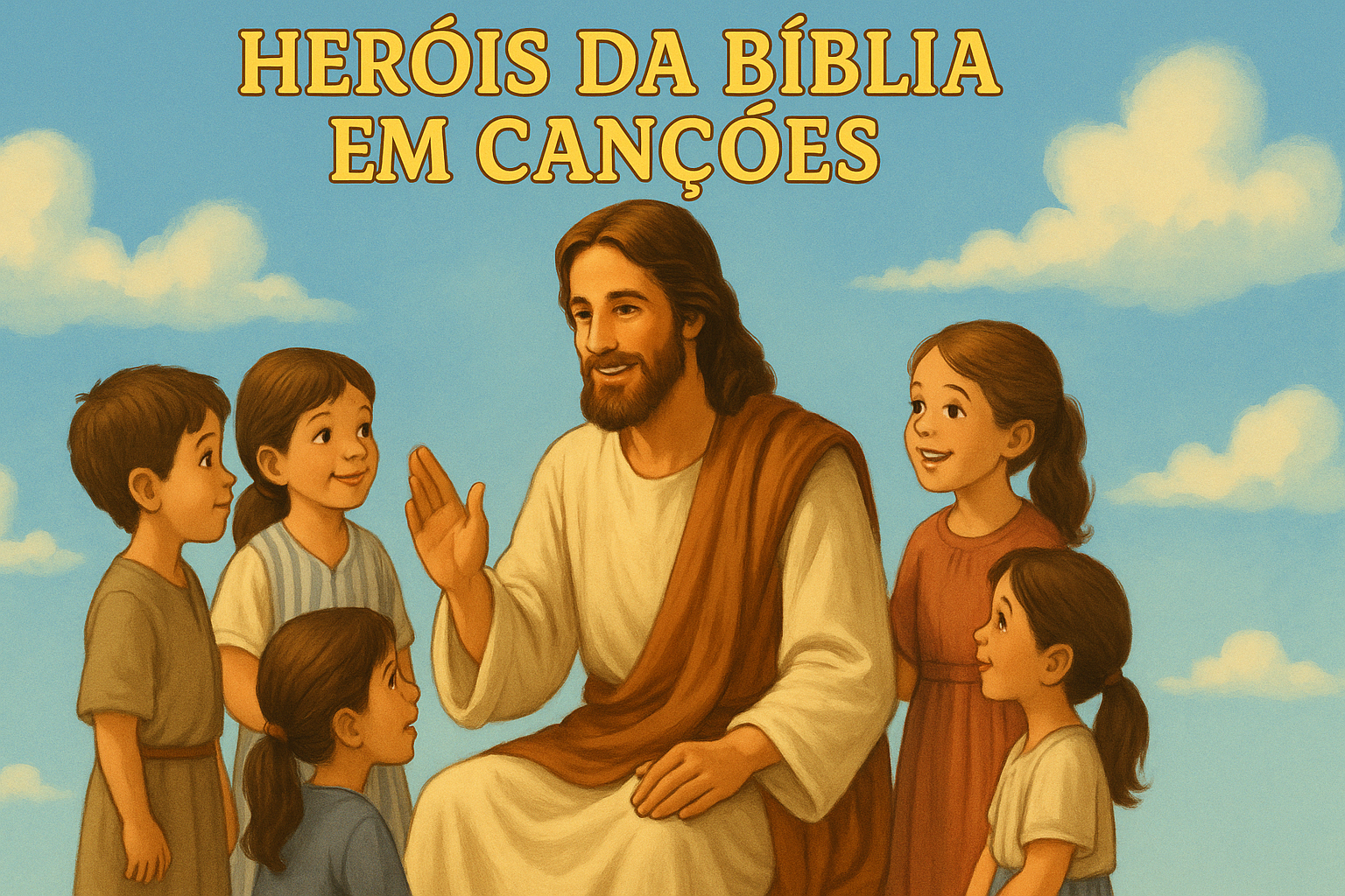 Cortes Bíblicos Kids - Heróis da Bíblia em Canções