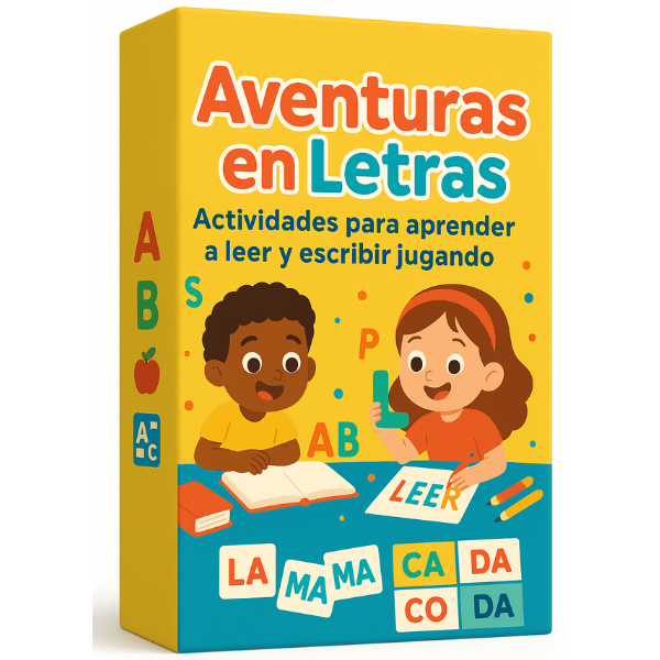 Aventuras en Letras: Actividades para aprender a leer y escribir ju...