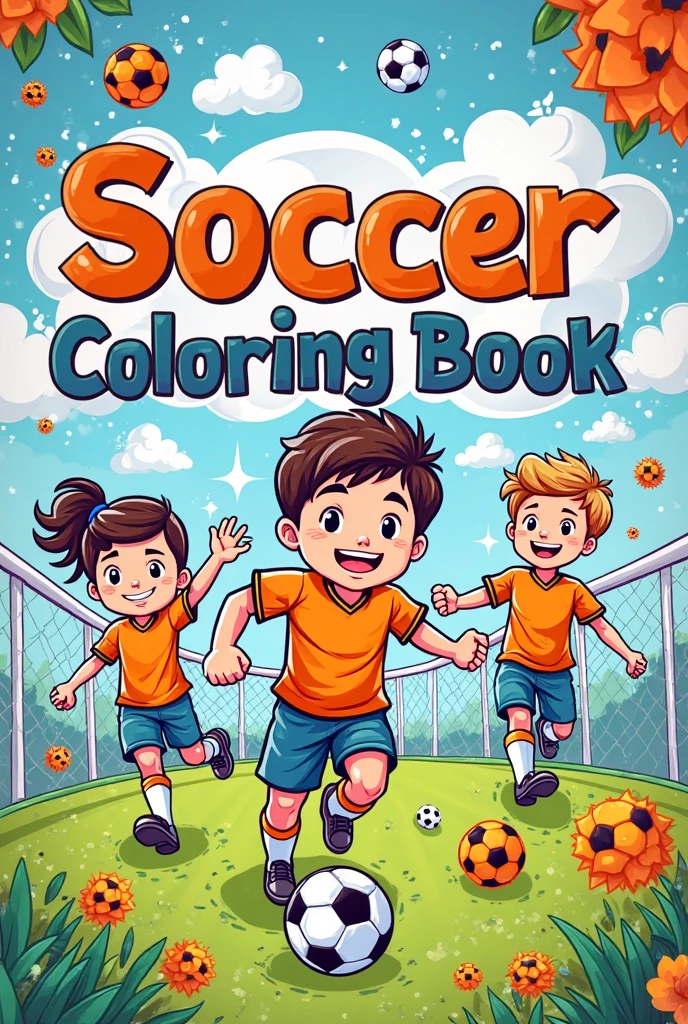 Coloring Book - Soccer
