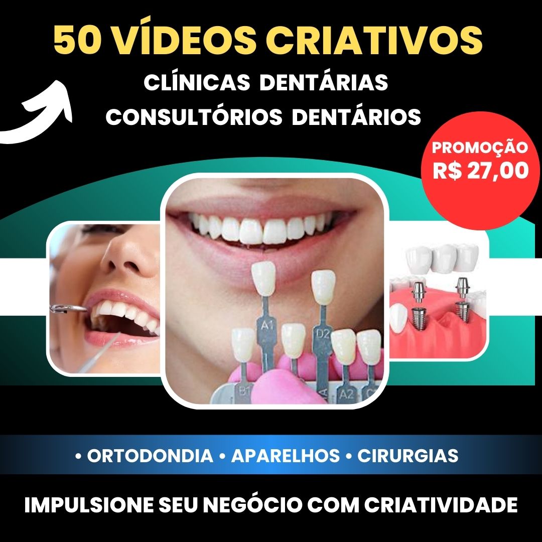 50 Vídeos para clínicas Odontológicas e Consultórios Odontológicos ...