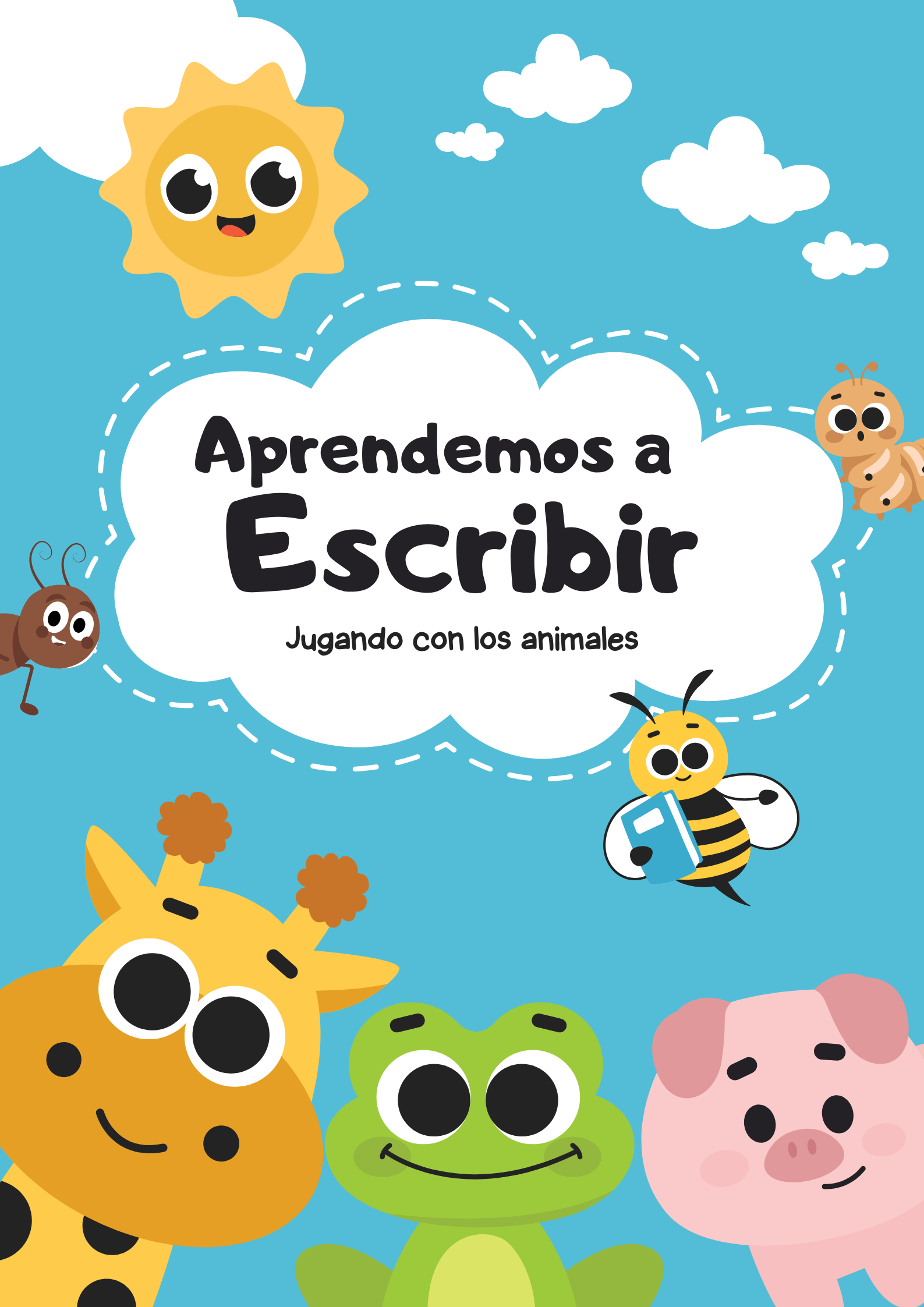 Cuaderno de Actividades: Aprende a Escribir Jugando con Animales