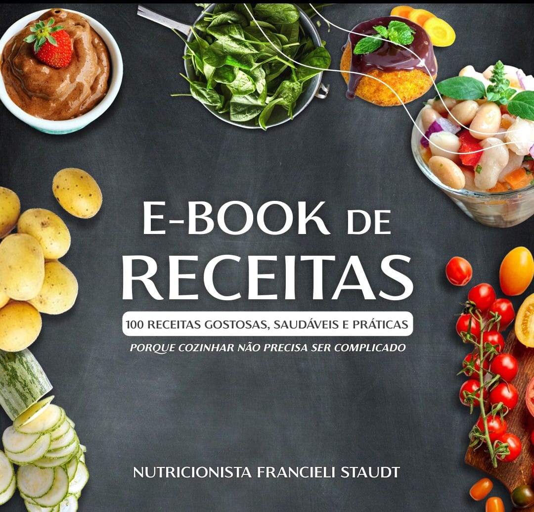 E-book de receitas Saudáveis VidaFit - Nutri Francieli Staudt - Nu...