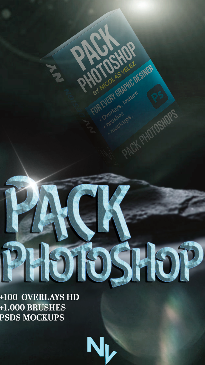 Pack Photoshop (+1000 Elements For graphic designers) - Nicolas Vel...