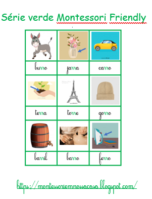 Série de Leitura Verde Montessori Friendly - Ana Faria | Hotmart