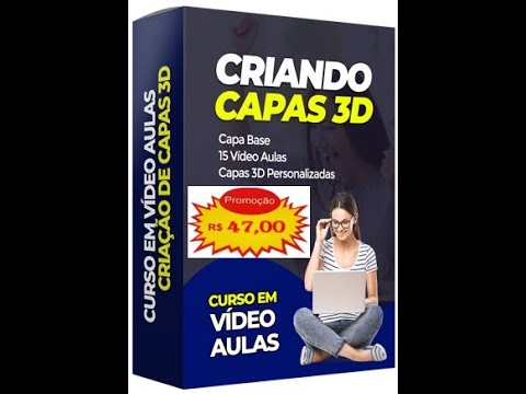 Curso PLR em Vídeo – Criando Capas 3D