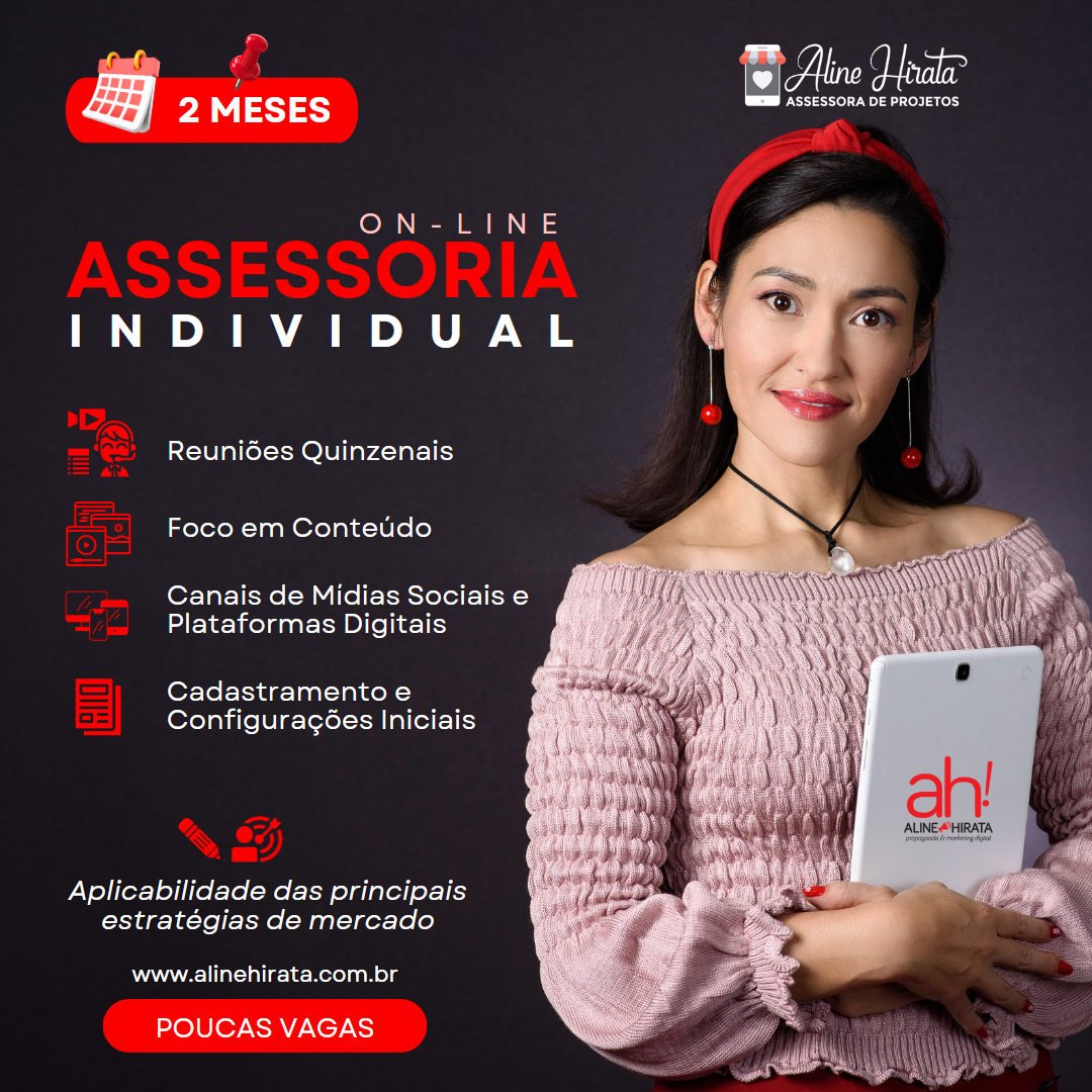 Assessoria Individual - Aline Hirata | Hotmart