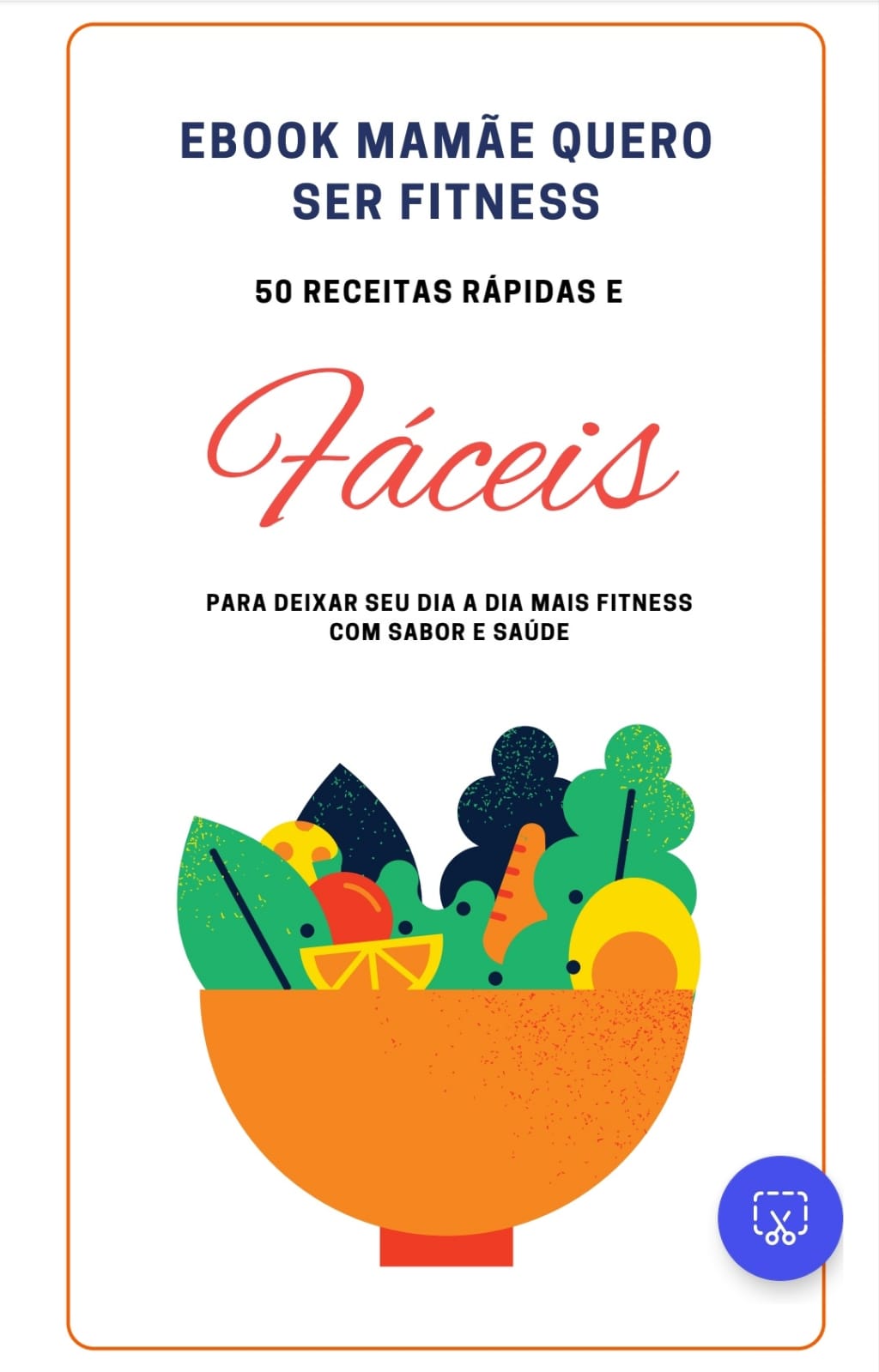 Ebook de receitas mamãe quero ser fitness - Rafa Miranda | Hotmart
