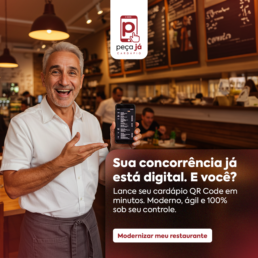 Peça Já - Cardápio Digital e Garçom Interativo - Luiz Claudio Conde...