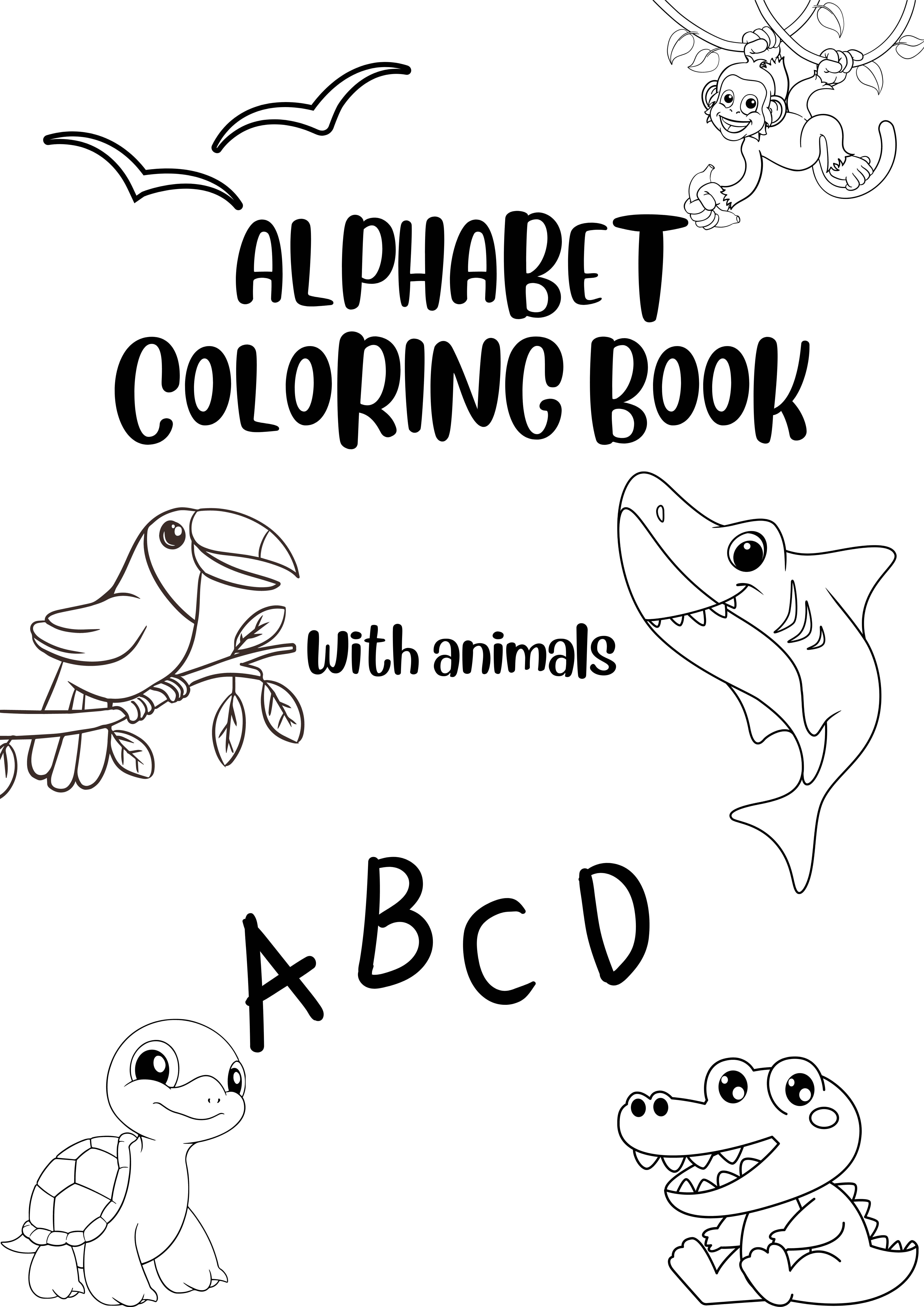 ALPHABET COLORING BOOK