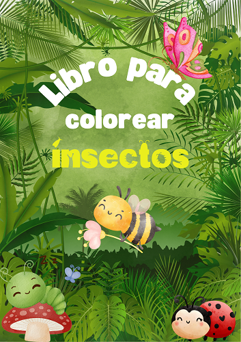 Libros para colorear para niños: insectos - Andrés Castro Figueroa ...