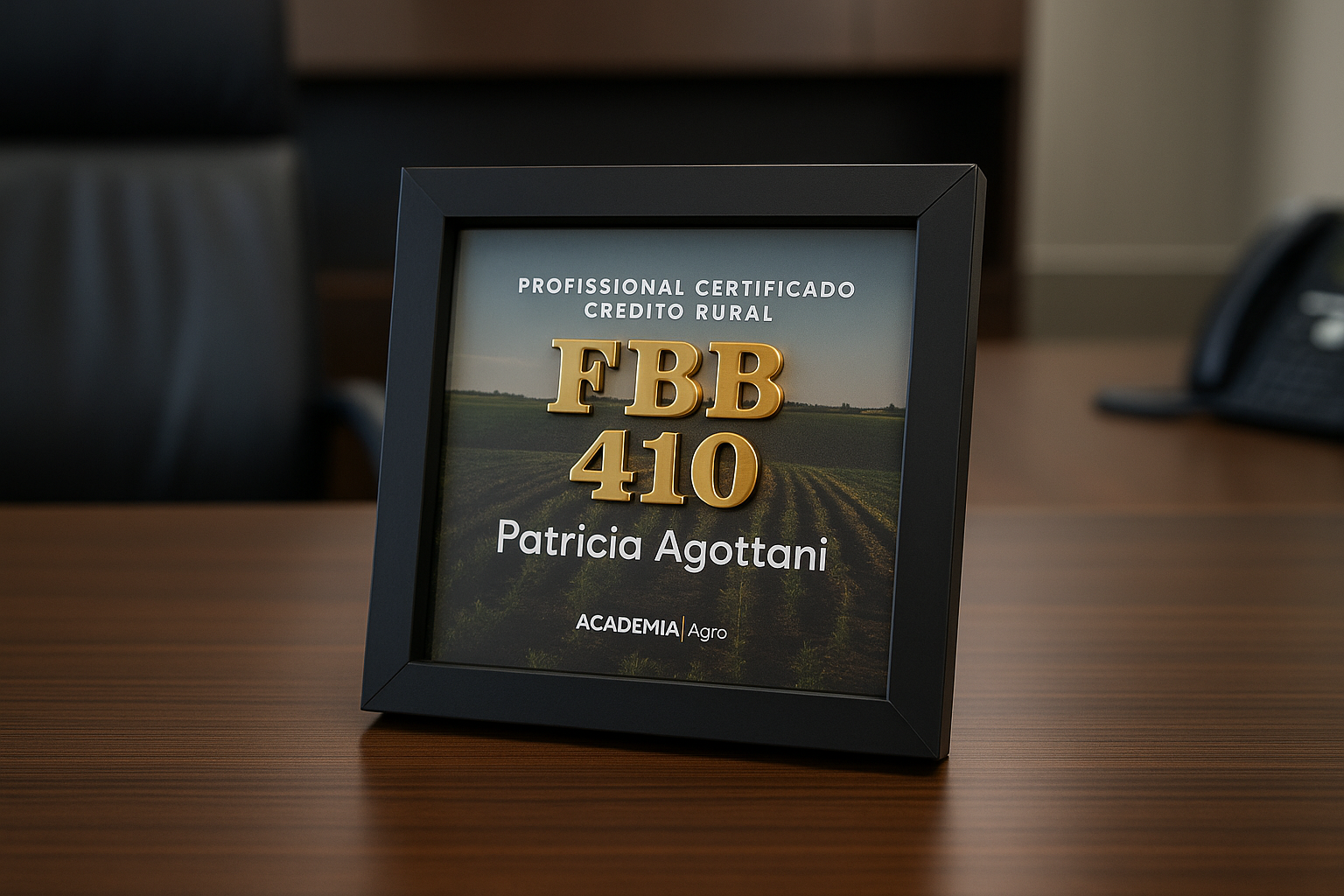 Placa Aprovado FBB-410 - Alexandre Muller | Hotmart