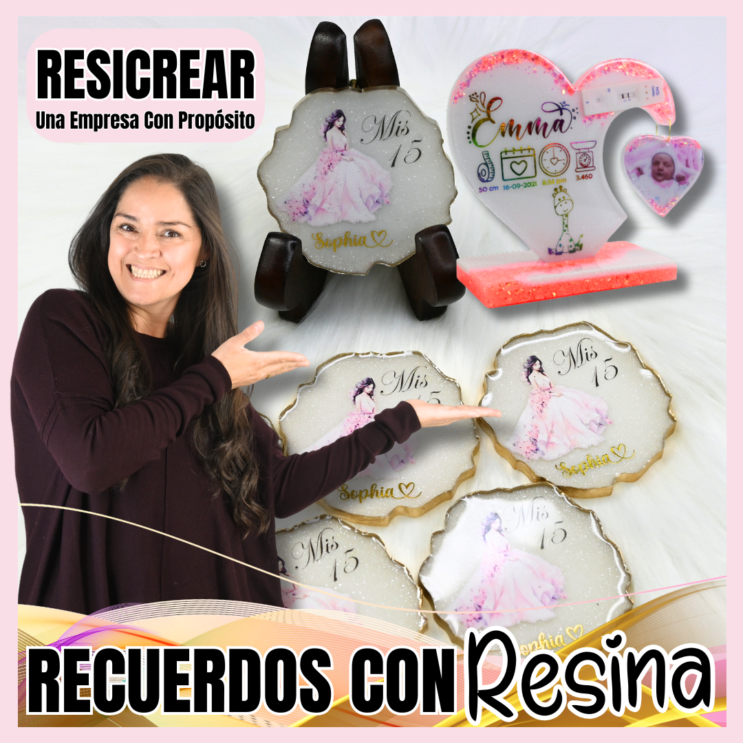 RECUERDOS CON RESINA - ResiCrear | Hotmart