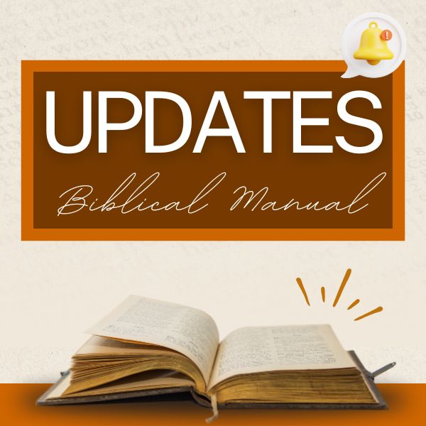 Updates | Biblical Manual (English)
