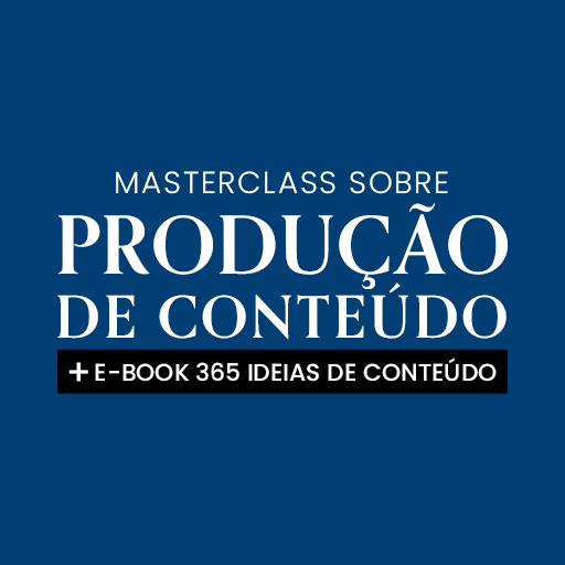 Masterclass sobre Produção de Conteúdo + Ebook 365 ideias de conteú...