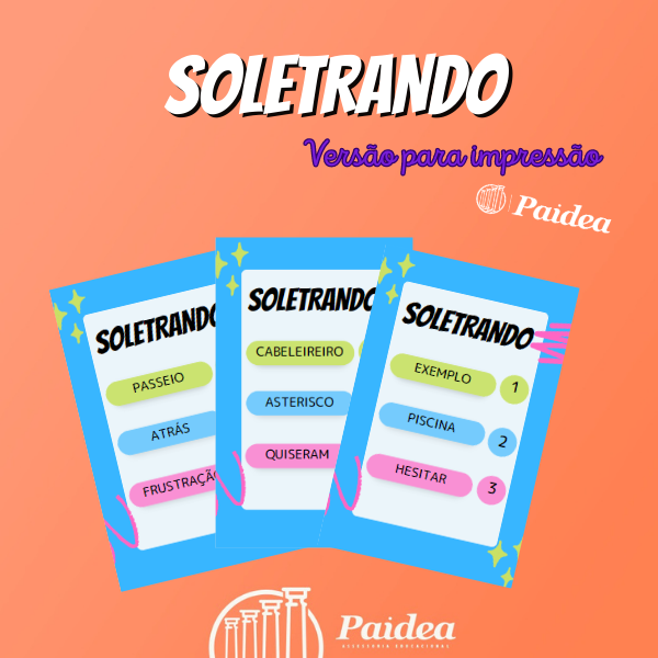 Soletrando - Versão Impressão