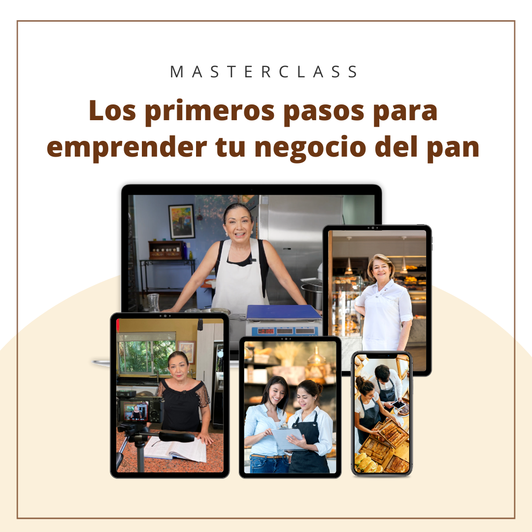 Masterclass Emprender Mi Negocio de Pan - Más Vida María | Hotmart