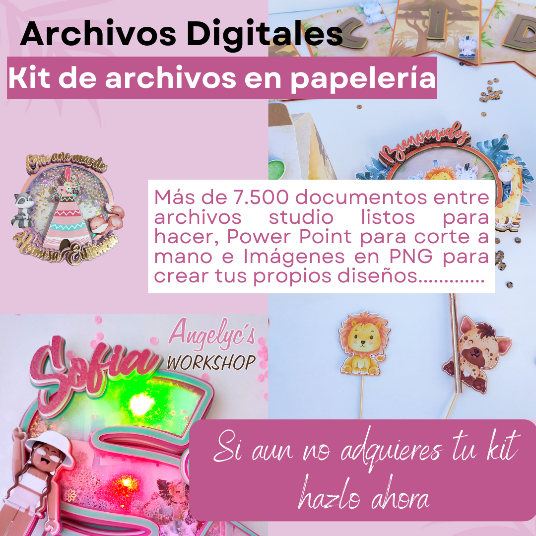 Kit de Archivos Digitales Lanza - Angelyc Magallanes | Hotmart