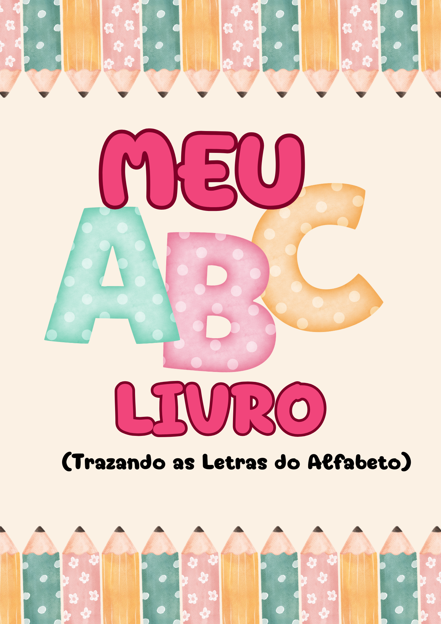 Meu Livro de Traçado do ABC: Praticando as Letras! - THIAGO | Hotmart
