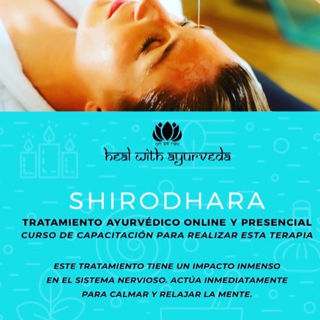 Maestria en Shirodhara:Terapia Ayurvedica para profesionales - Vedi...