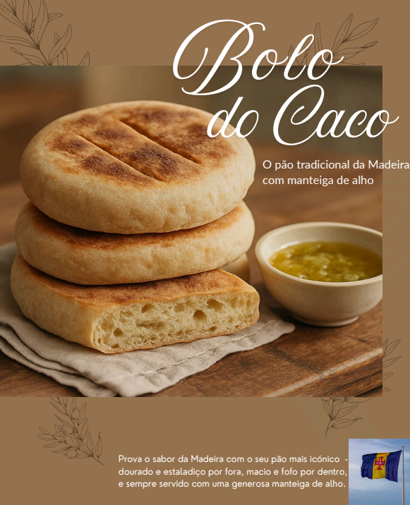 Bolo do Caco - Pão tradicional da Madeira - Pedro Medeiros | Hotmart