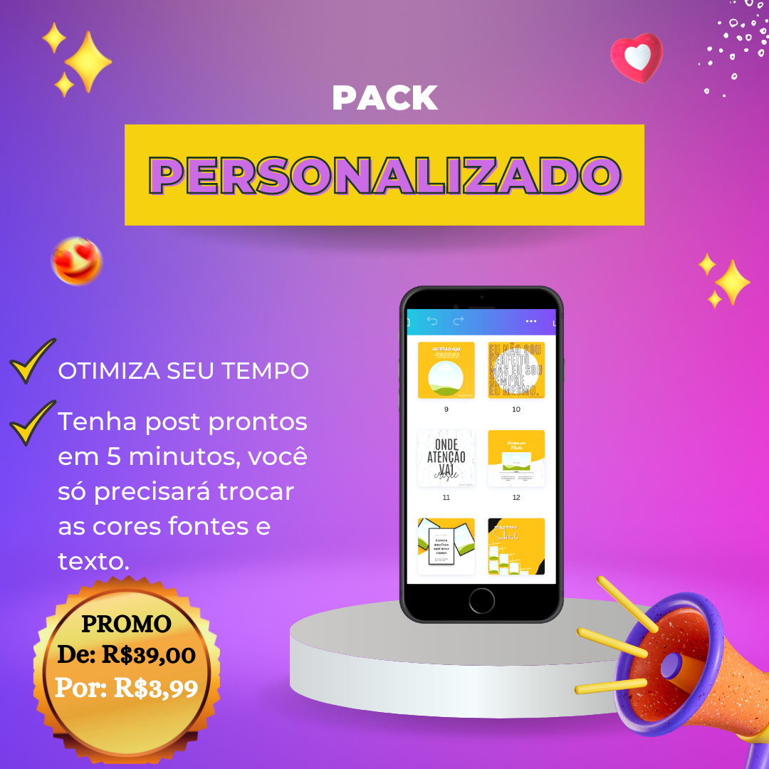 Pack Personalizado Insta