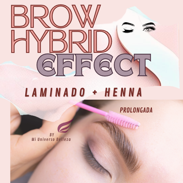 Brow Hybrid Effect Laminado + Henna prolongada
