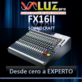 Soundcraft FX16ii , de cero a experto en consola análogica - Ronal...