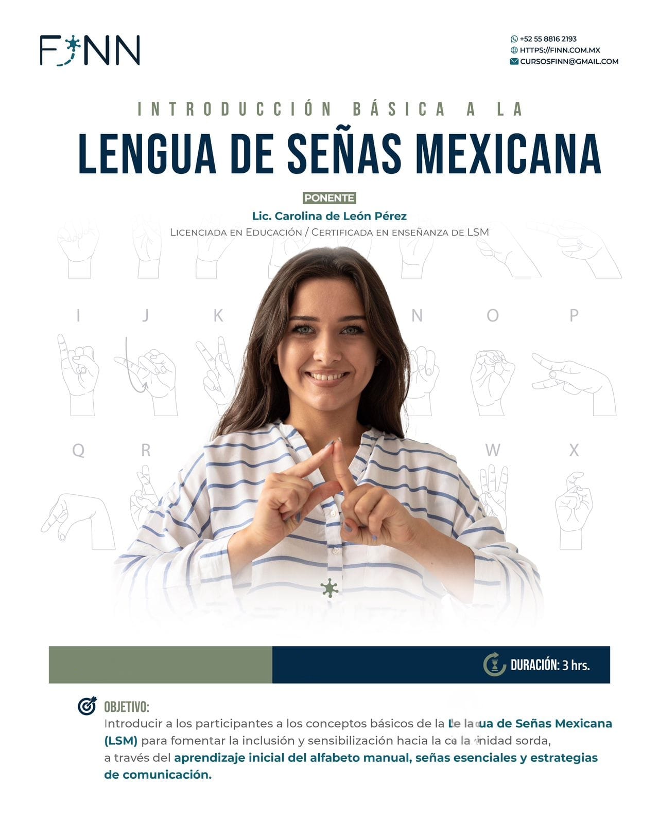 Masterclass: Introducción Básica a la Lengua de Señas Mexicana (LSM...