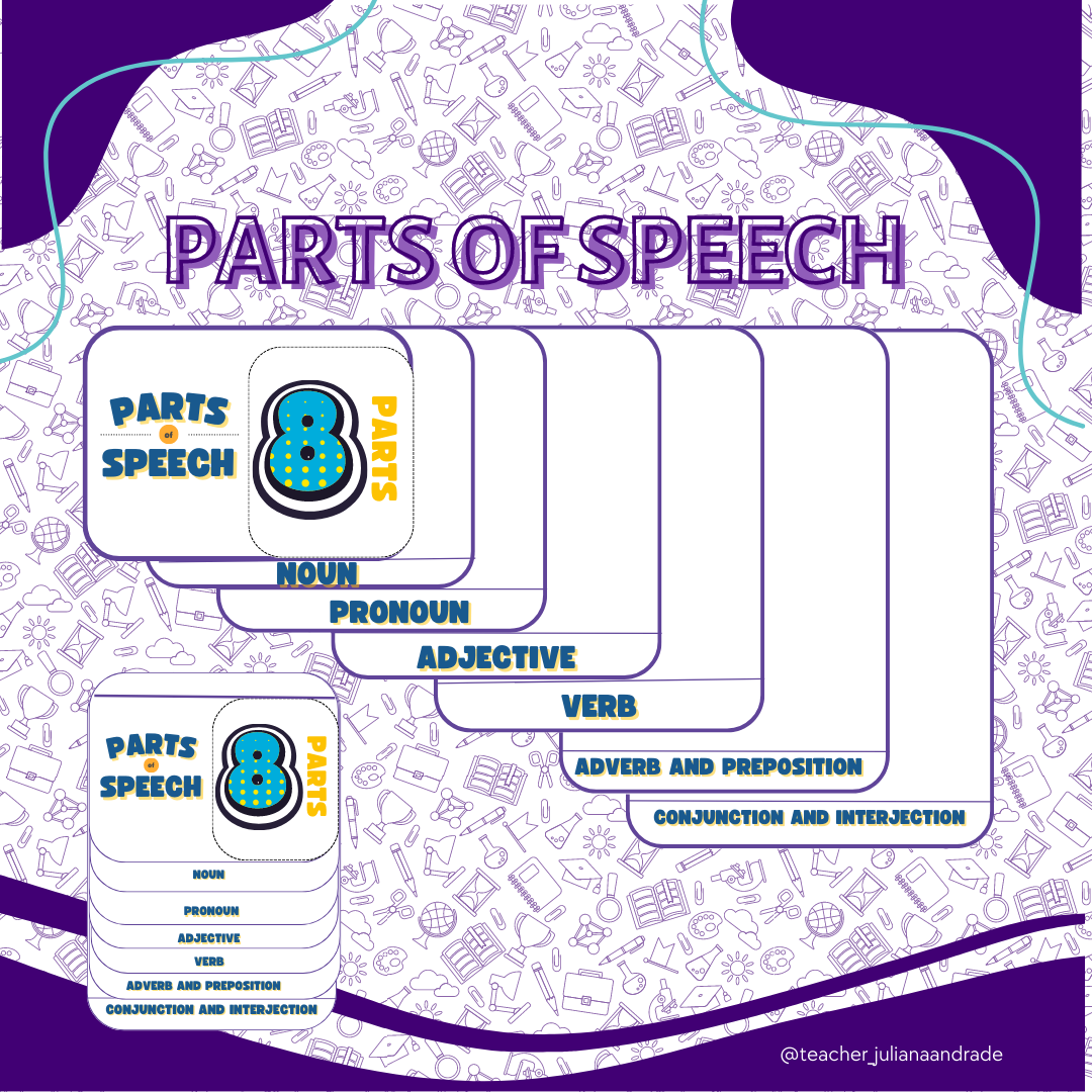 PARTS OF SPEECH - CADERNO INTERATIVO - Juliana Andrade - English te...