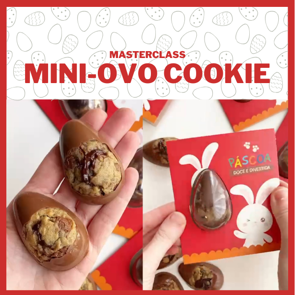 Masterclass Mini-Ovo-Cookie de Chocolate - Vivian Feldman | Hotmart