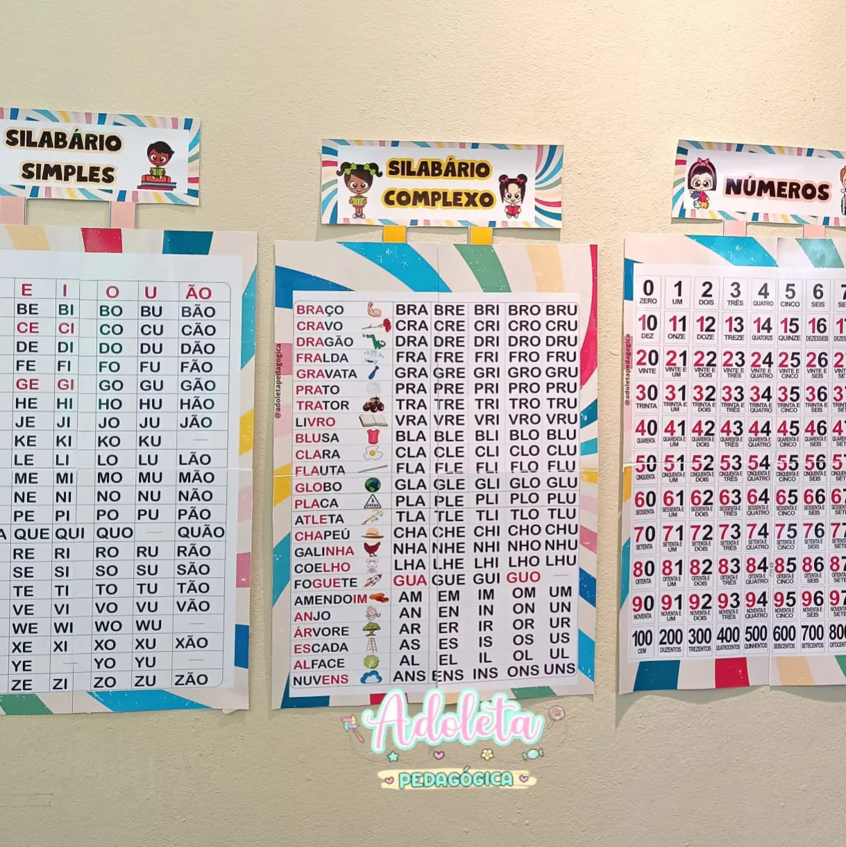 Kit Silabário e Números - Mara Rita Souza | Hotmart