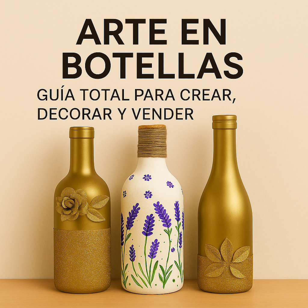 Arte en Botellas: Guía Total para Crear, Decorar y Vender - Master ...