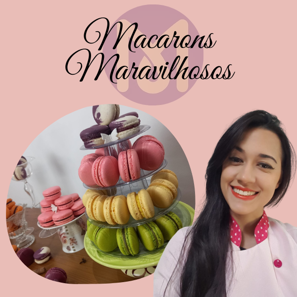 Macarons Maravilhosos - Jaqueline Oliveira dos Santos | Hotmart