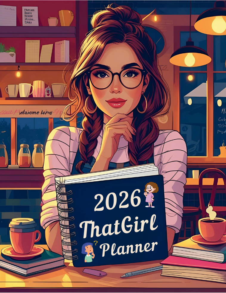 2026 That Girl Planner: Wellness, Self-Care & Productivity Journal for ...