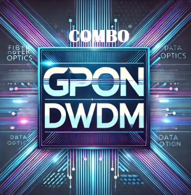 Combo Telecom do Zero + DWDM + GPON