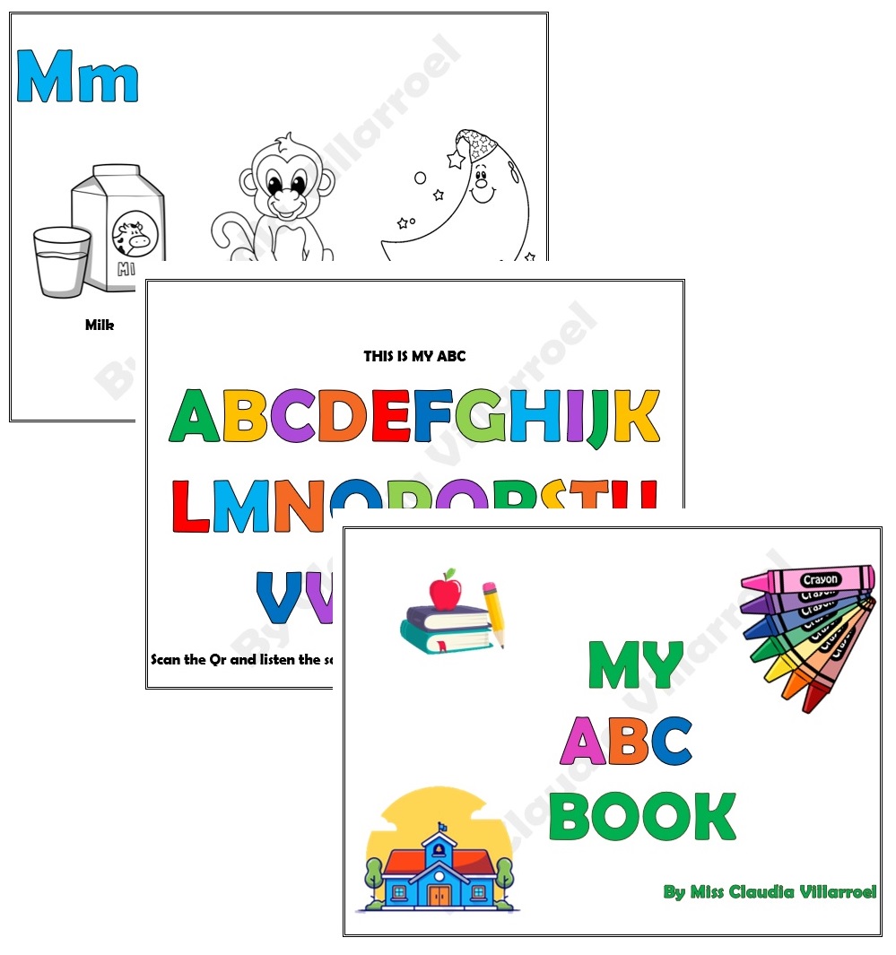 My ABC coloring book