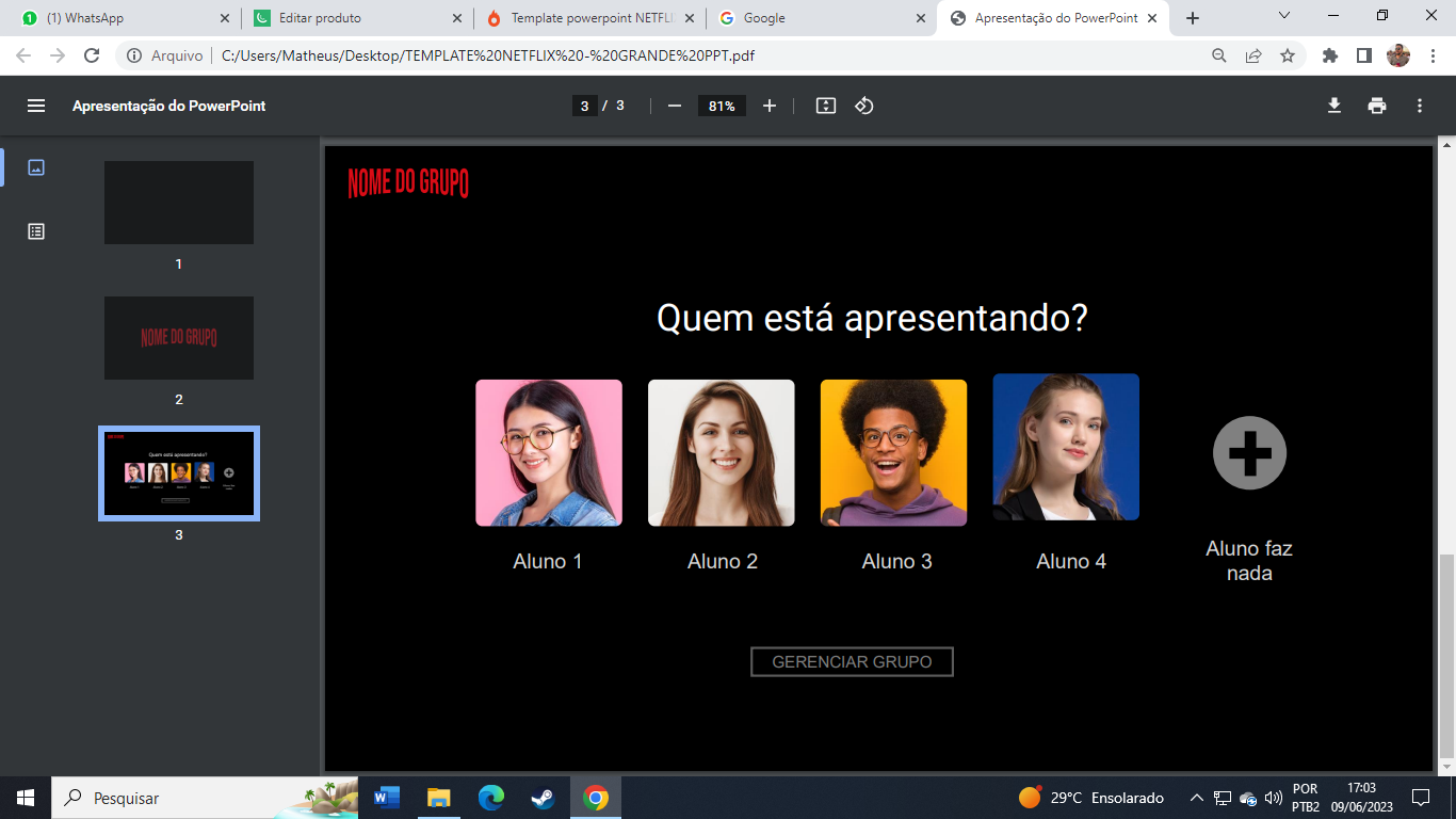 template netflix - Matheus Eduardo | Hotmart