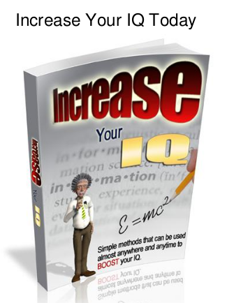 INCREASE YOUR IQ TODAY (E-BOOK)