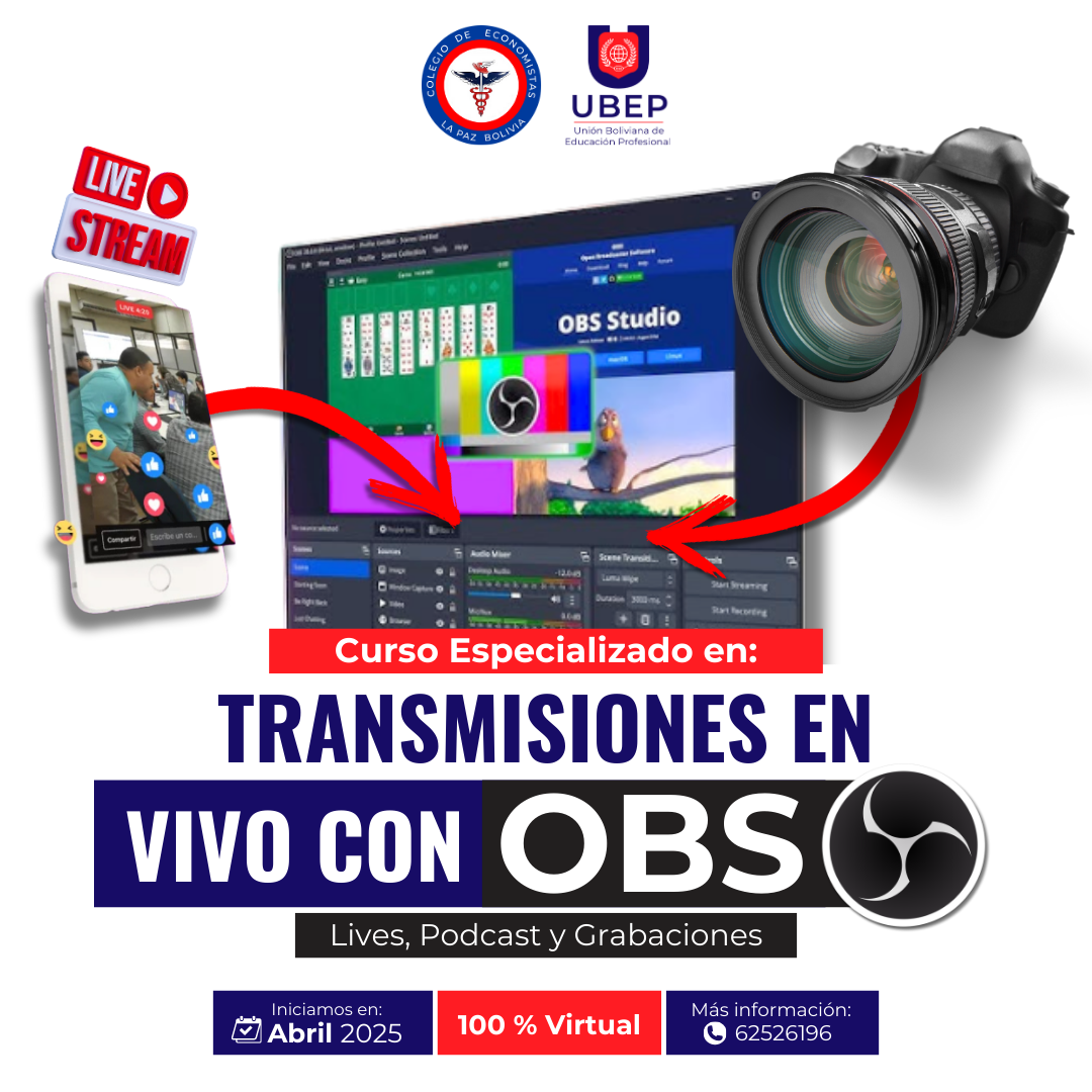 Transmisiones en vivo con OBS. - Jhon Alexis Lara Luque | Hotmart