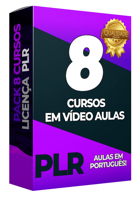 Pacote PLR com 8 Cursos PLR + 7500 Ebooks PLR + 50 Modelos de Páginas de Vendas + Pacote de ...