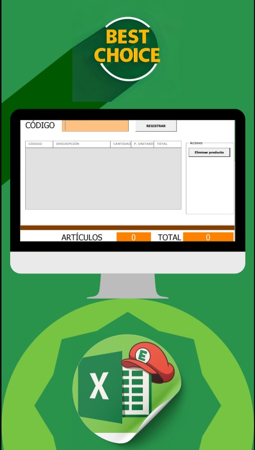 POS EXCEL System - JAAD | Hotmart