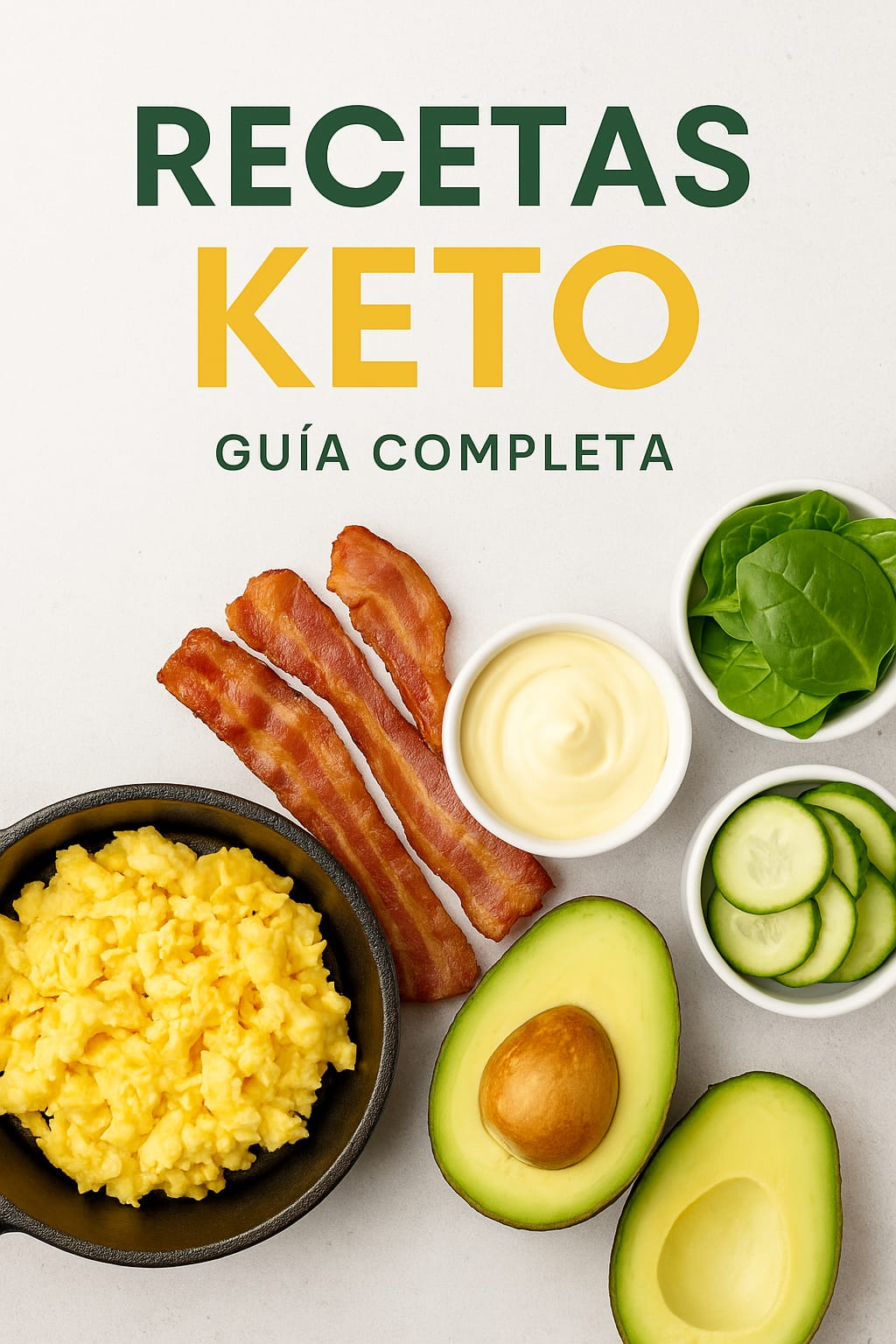 60 recetas keto de desayunos y almuerzos saludables | Hotmart