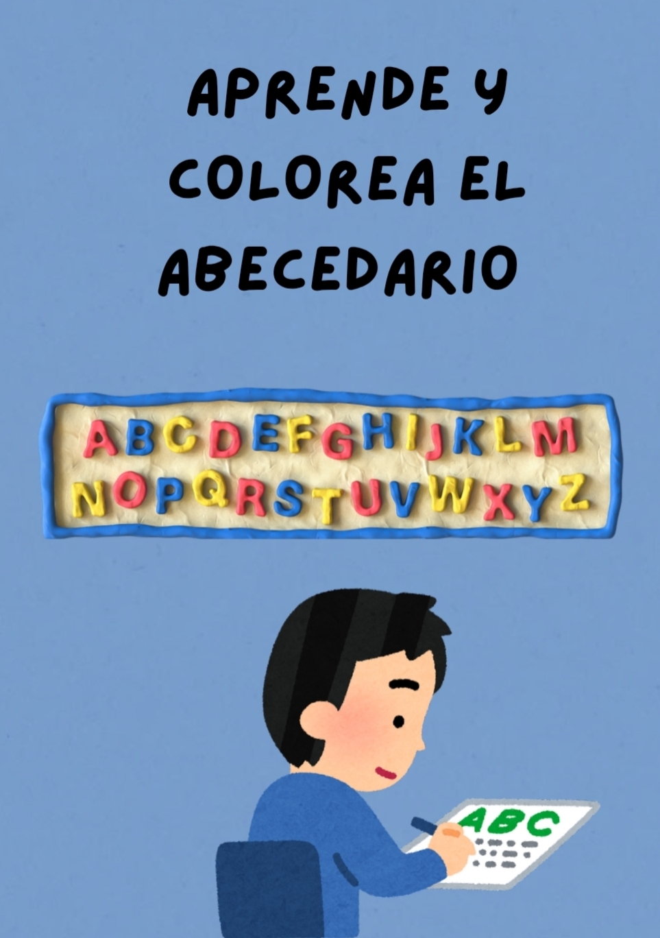 Aprende y colorea el abecedario - Claudia Viviana Guarie Medina